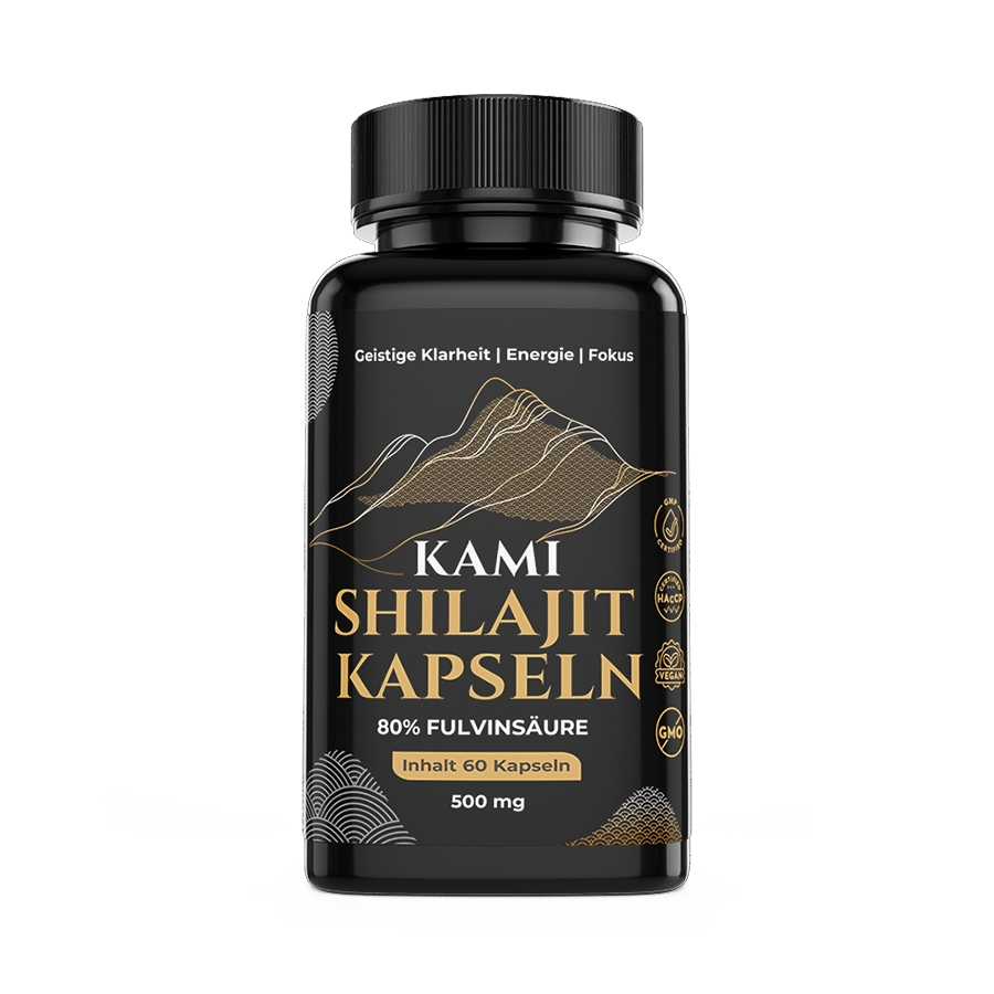 Shilajit Kapseln kaufen Schweiz - Kami Shilajit Shop